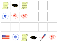 Independence Day Patterns - Wixie