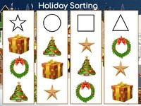 Sort Holiday Images by Shape - Wixie