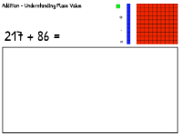 Addition Place Value Wixie