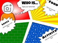 All About Me Comic - Wixie