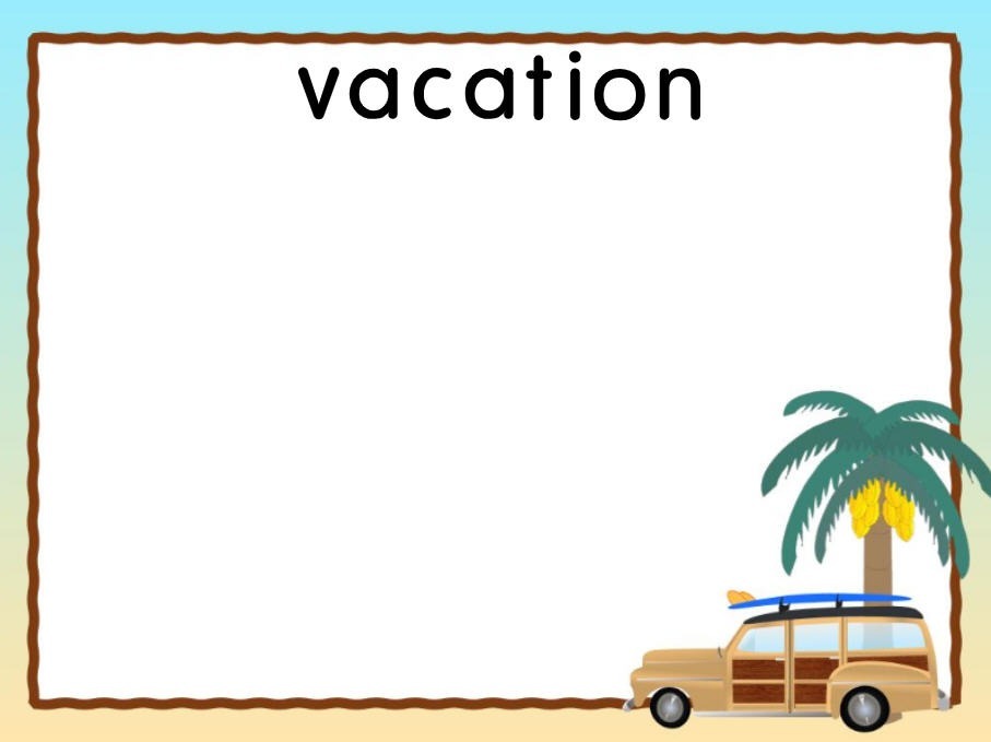 Summer Fun - Choice Board - Wixie