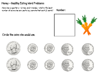 Money - Least Coins - Wixie