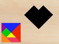 Tangram Heart - Wixie