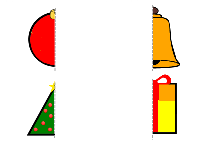 Finish the holiday shapes - Wixie