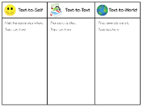 Text Connections - Self, Text, World - Wixie