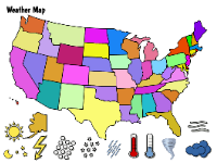 Weather Map - Wixie