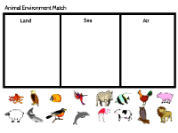 Animal Match - Wixie