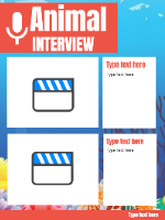 Ocean Animal Interview - Wixie