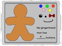 Decorate a Gingerbread Cookie - Wixie