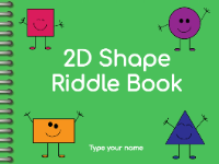 2D Shape Riddles - Wixie