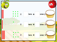 Counting tens and ones - Wixie