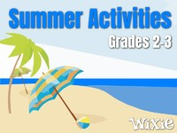 Summer Activity Book - 2-3 - Wixie