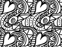 Valentine Doodles - Wixie