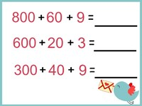 Building 3-digit Numbers - Wixie