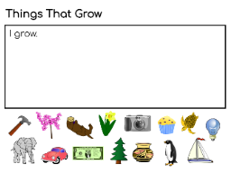 Things That Grow - Wixie