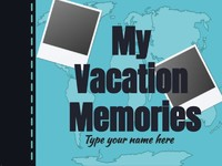 Vacation Memory Book - Wixie