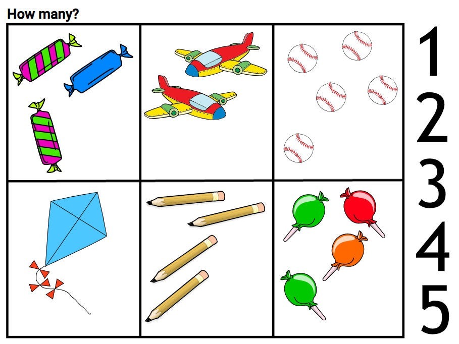 Counting Choice Board - Wixie