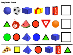 2D and 3D Shape Patterns - Wixie