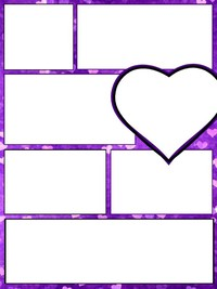 Comic Panels - Valentine - Wixie