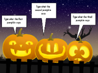 Pumpkin Conversation - Wixie