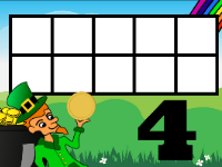 Leprechaun Ten Frame - Wixie