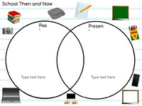 School Then and Now - Wixie
