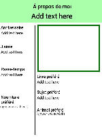 À propos de moi - Carte de collection - Wixie