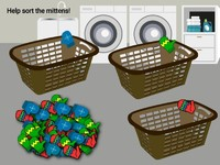 Sort the Mittens - Wixie