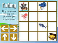 Algorithm - Treasure Hunt - Wixie