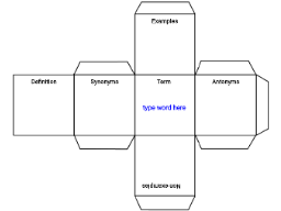 Vocabulary Cube - Wixie