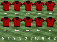 Jersey Number - Mixed Order - Wixie