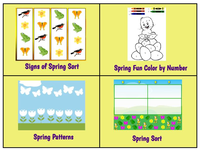 Spring Choice Board (Pre-K) - Wixie