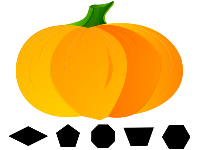 Make a Shape-o-lantern - Wixie