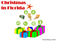 Christmas in Florida - Wixie