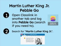 Martin Luther King Jr. Pebble Go - Wixie
