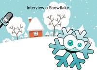 Interview a Snowflake - Wixie