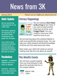 3K News - March - Wixie