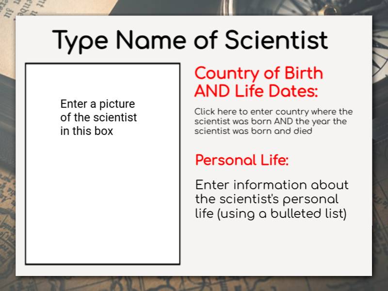 Cell Theory Scientist Research - Wixie