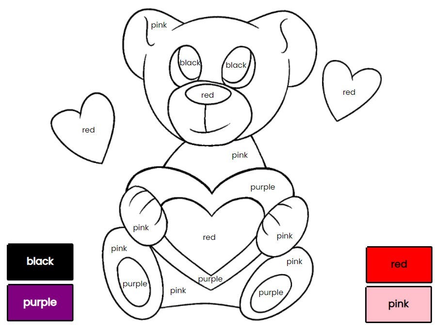 Valentine's Day - Primary Choice Board - Wixie