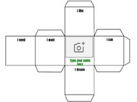 All About Me Cube - Wixie