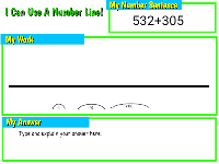 Add 3 Digit Numbers: Number Line - Wixie