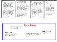 Main Idea Matching - Wixie
