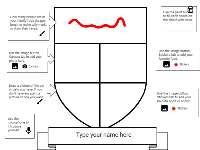 All About Me Shield - Wixie