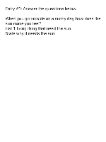 Science Journal Entry 1- 4/6 - Wixie