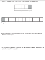 Identify and Represent Shaded and Non-Shaded Parts Discussion - Wixie