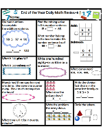 End of Year Math Challenge - Wixie