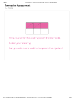 Subtract fractions with unlike denominators by using area models ...