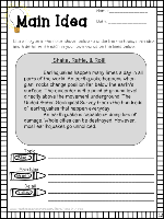 Main Idea Practice 1 - Wixie