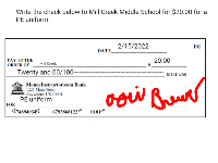 Writing a Check Assessment - Copy - Wixie