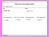 Personal Narrative Prewriting Week Two - Wixie